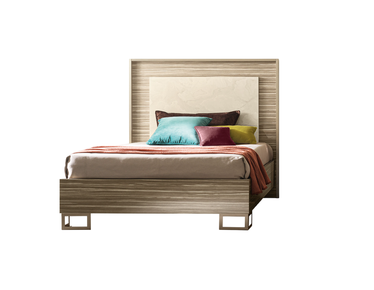 Letto legno queen/king size Luce Light - Adora